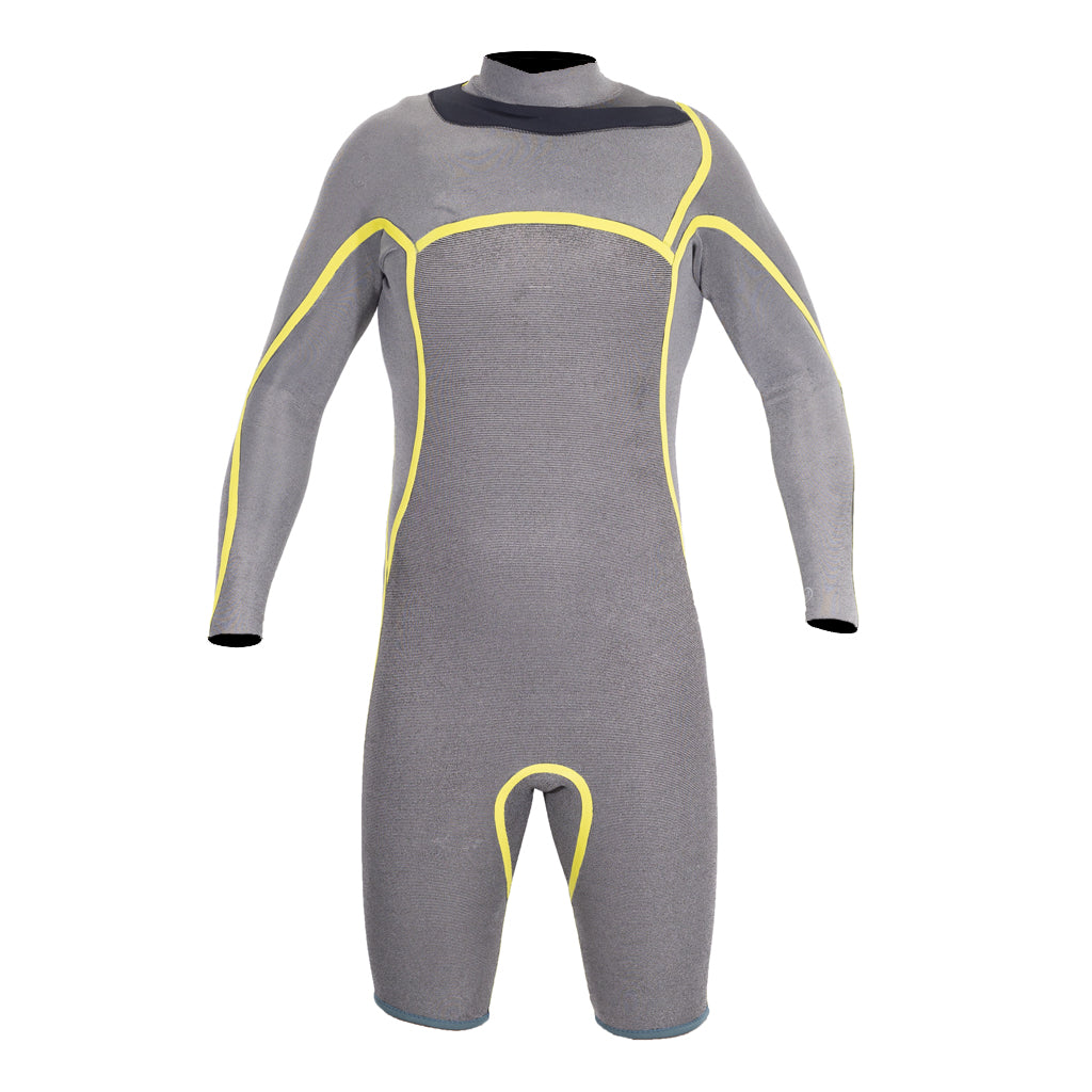 COMP 2 MM - SHORT JOHN MANGA LONGA BLACK - Xcel Wetsuits Brasil