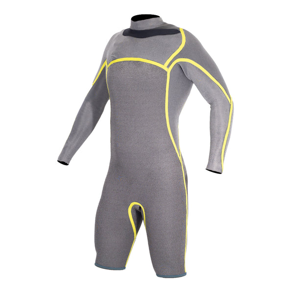COMP 2 MM - SHORT JOHN MANGA LONGA GREEN - Xcel Wetsuits Brasil